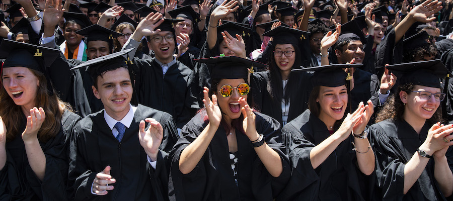 Graduates Commencement